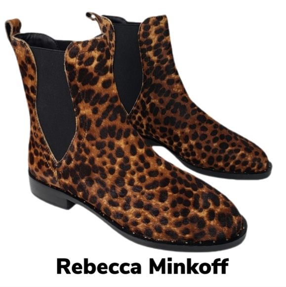 Rebecca Minkoff | Shoes | Rebecca Minkoff Leopard Print Cow Hair Side ...